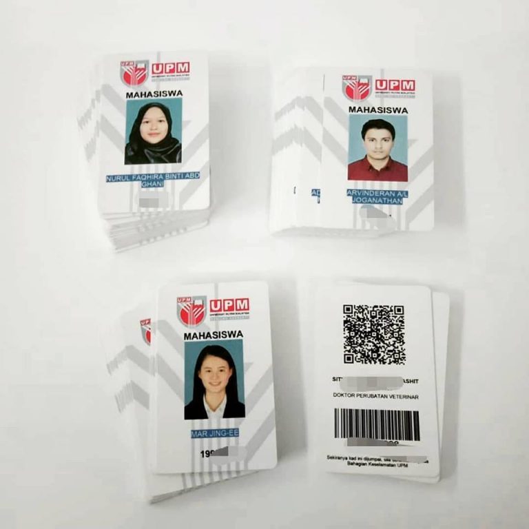 Kad Id Pelajar, Guru , Pekerja, Staf & event. (Rfid/Mifare Card ...
