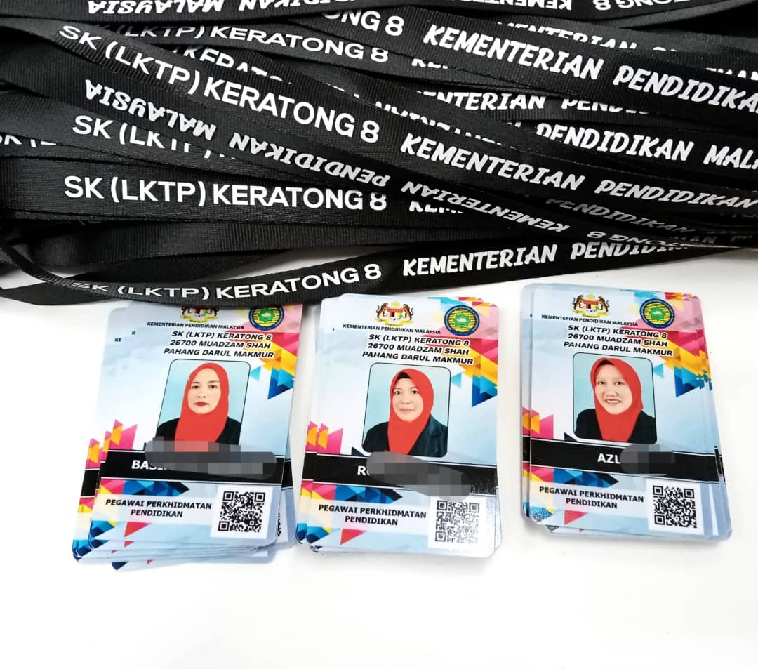 Kad Id Pelajar, Guru , Pekerja, Staf & event. (Rfid/Mifare Card ...